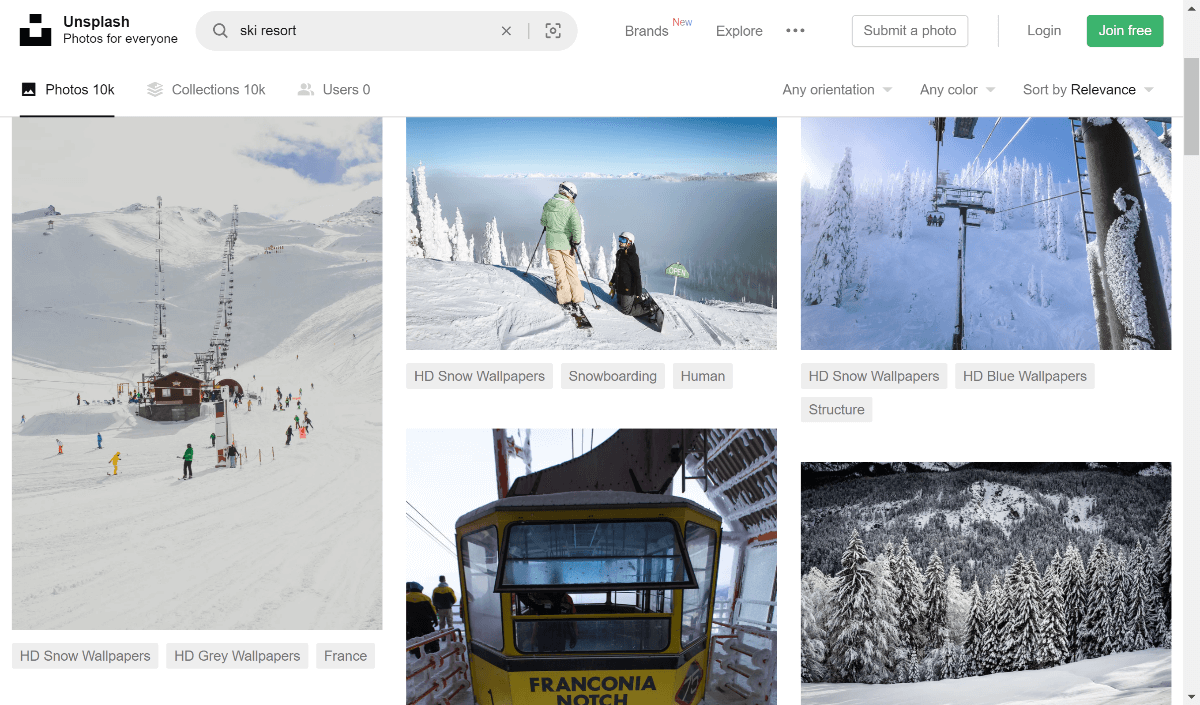 Should you upload your resort’s media photos to Unsplash? - SlopeFillers